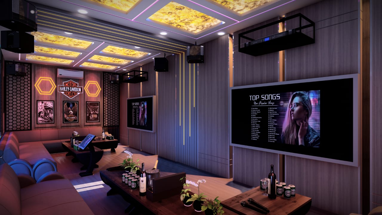 Desain Interior Ruang Karaoke Impian | Sandinterior Indonesia